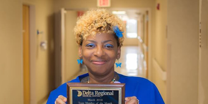 Team Member of the Month - March | Delta Regional Medical Center